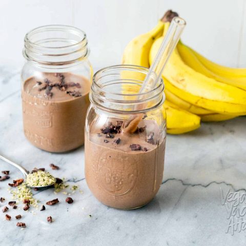 Protein-Packed Dessert for Breakfast Smoothie! - Vegan Yack Attack