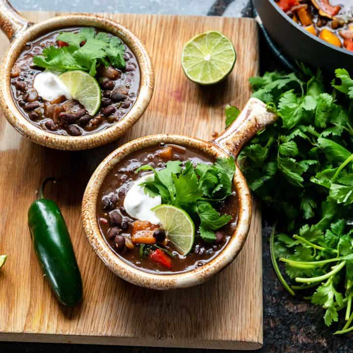 Slow Cooker Lima Bean Tomato Stew - Vegan Yack Attack