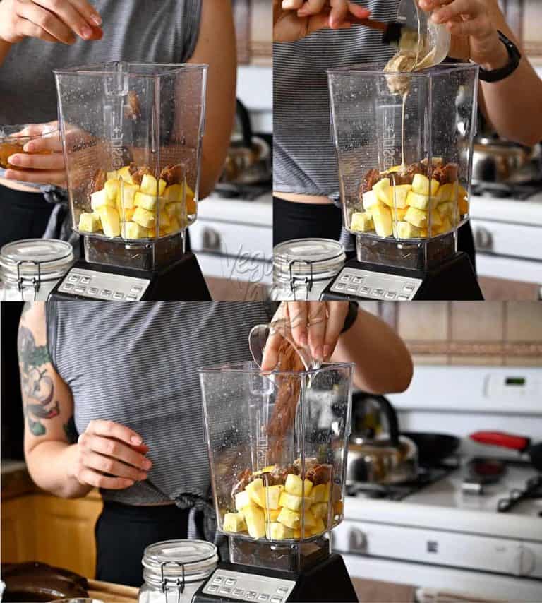 Simple Iron-Rich Chocolate Sesame Smoothie - Vegan Yack Attack