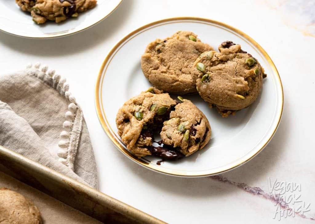 One-Bowl Vegan Chocolate Chai Cookies - Vegan Yack Attack
