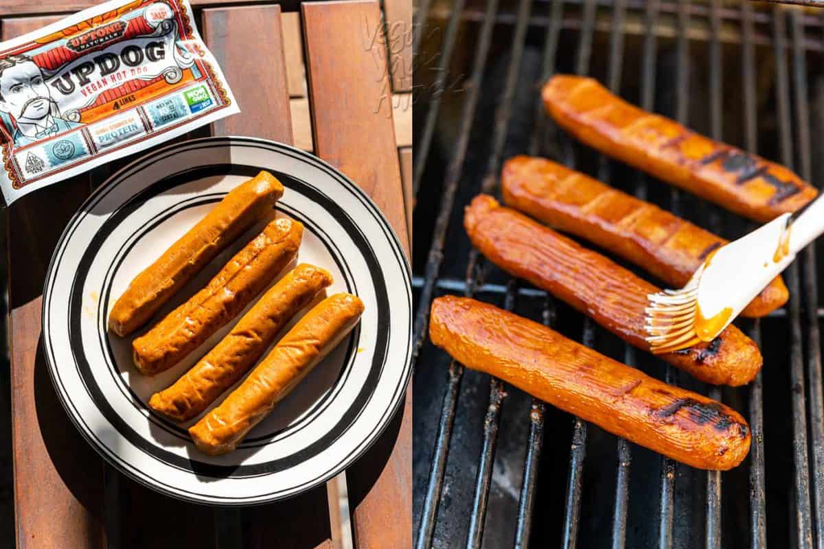 Vegan Loaded BBQ Dogs - Vegan Yack Attack